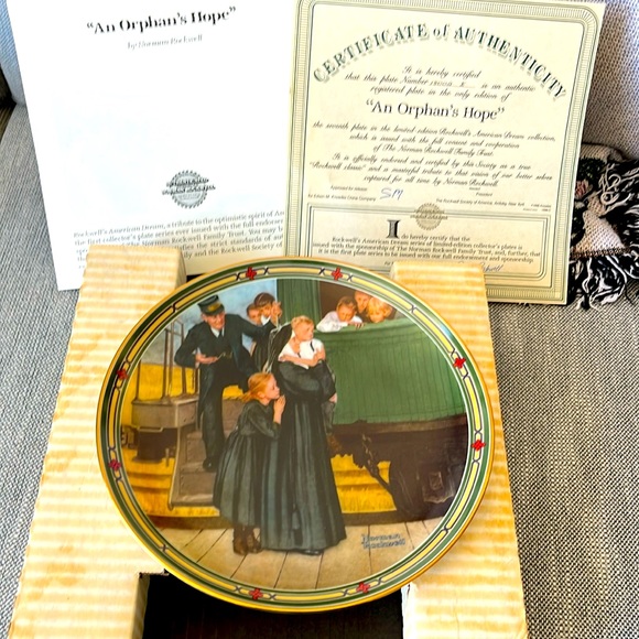 Norman Rockwell | Art | An Orphans Hope Norman Rockwell Vintage ...